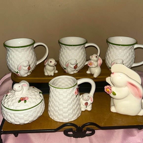 Avon | Kitchen | Vintage Avon Bunny Collection Assortment | Poshmark